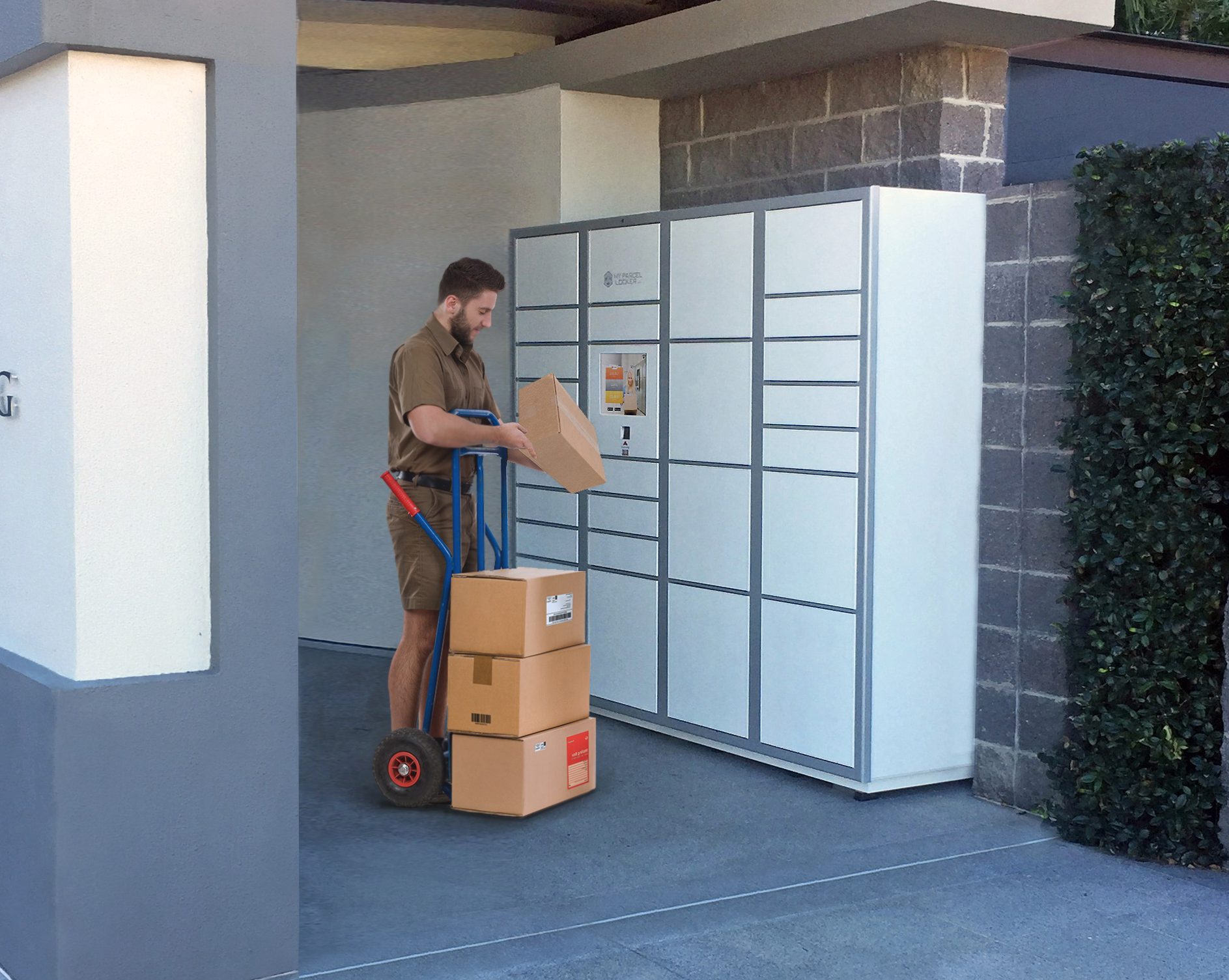 Parcel Locker solution made for Australia - My Parcel Locker